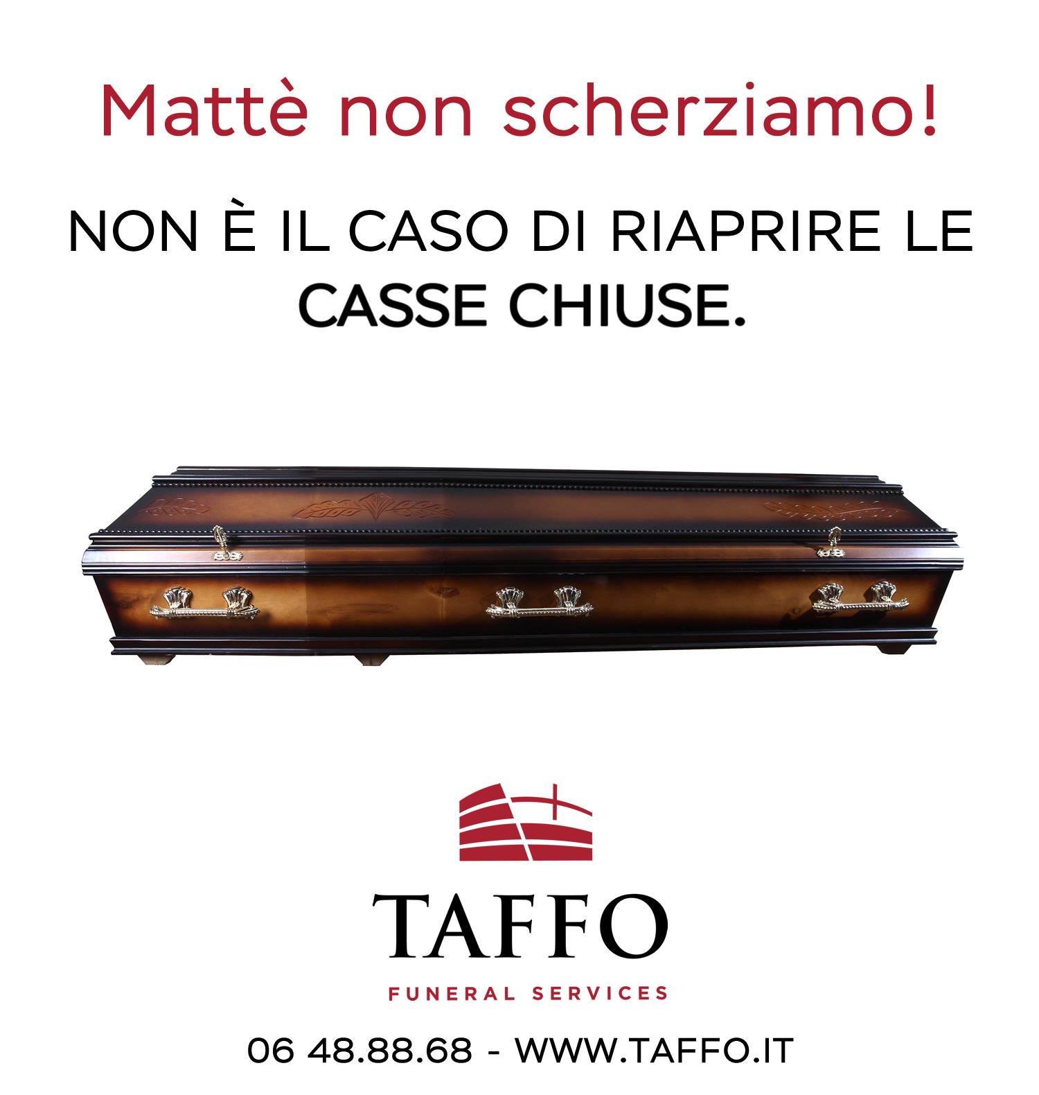Agenzia Pubblicitaria Marketing Social - TAFFO Funeral Services - KiRweb